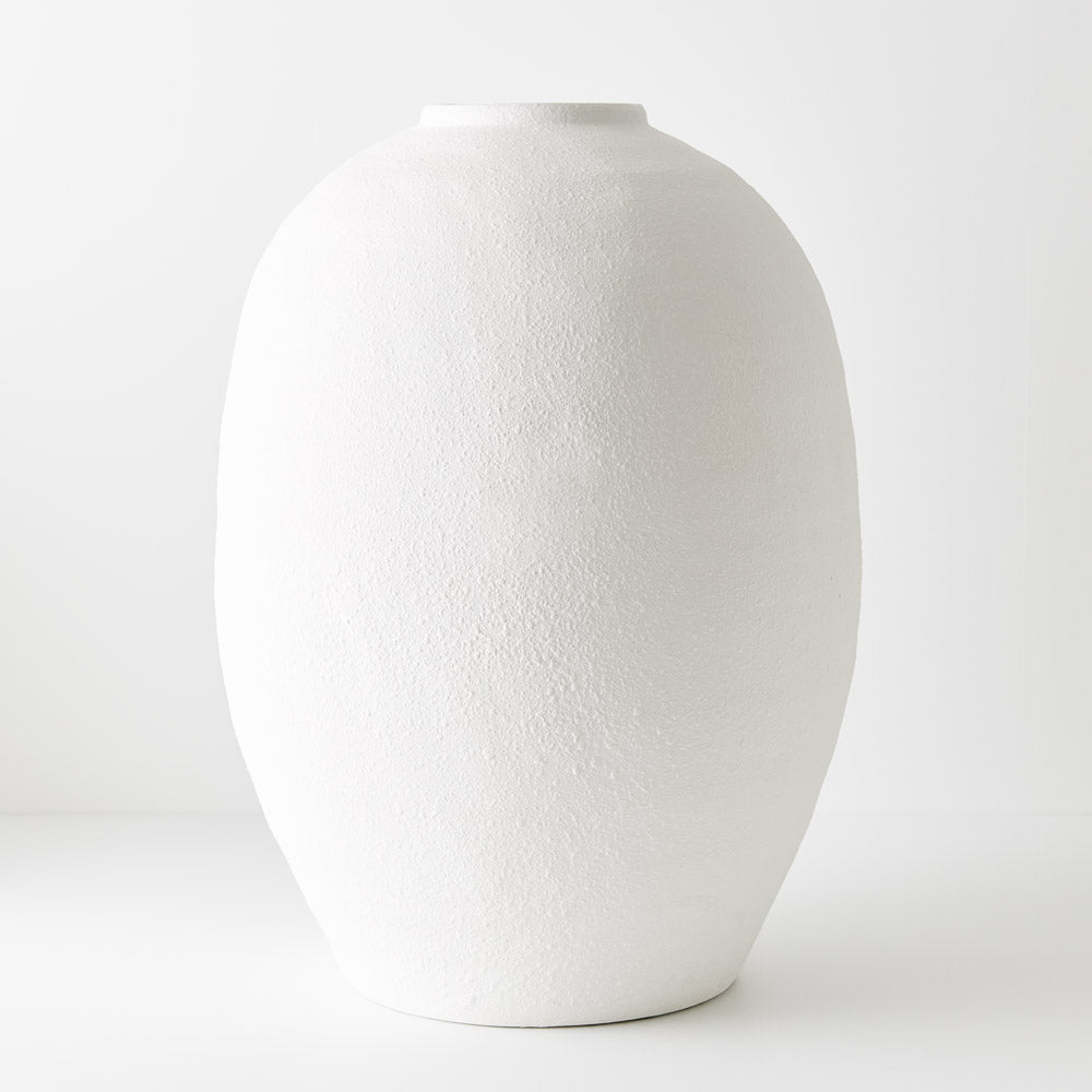 Baila Pot White 57cm — Flora Designs Australia