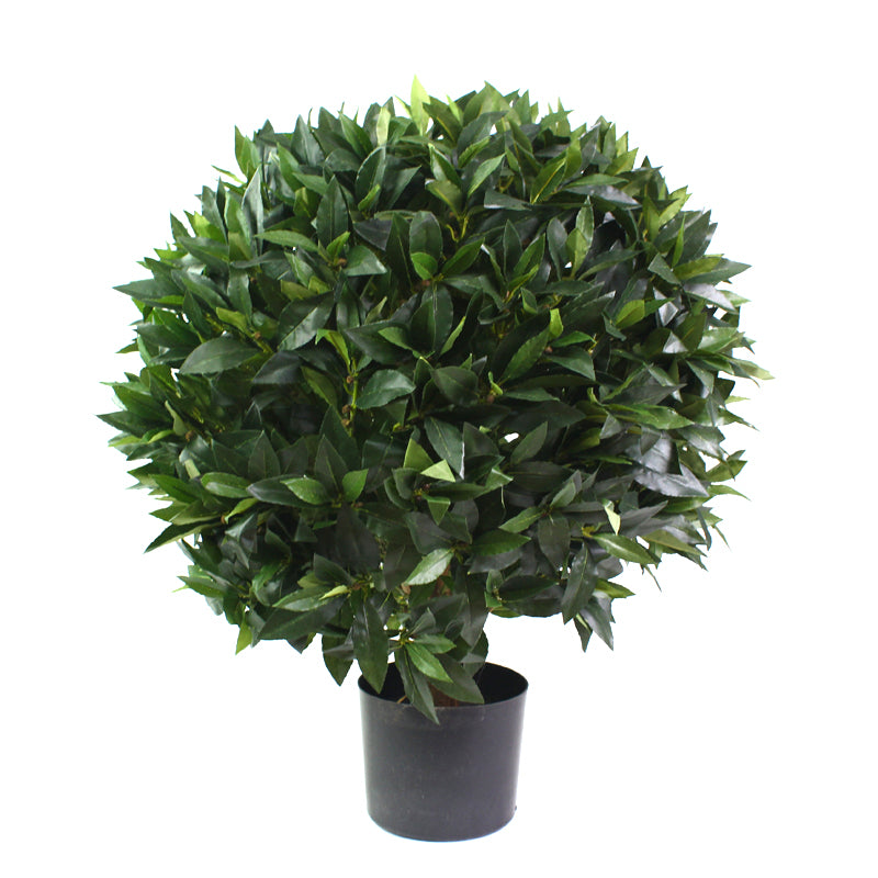 Artificial Bay Leaf Topiary 75Cm — Flora Designs Australia