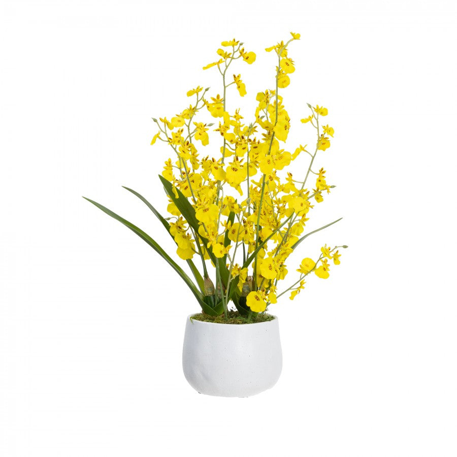 Artificial Dancing Lady In Pot Arrangement 53cm — Flora Designs Australia