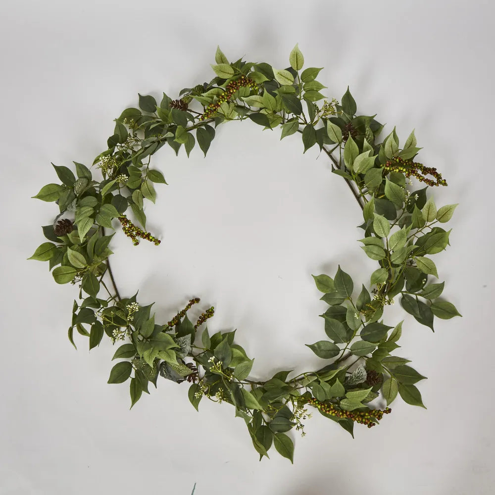 Artificial Ficus Fittonia Berry Garland Green 182cm - Pack of 6 — Flora ...