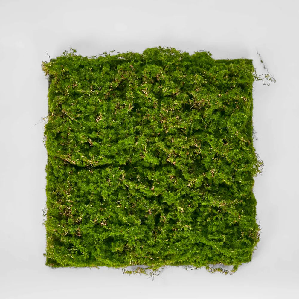 Artificial Moss Mat 40cm Green — Flora Designs Australia