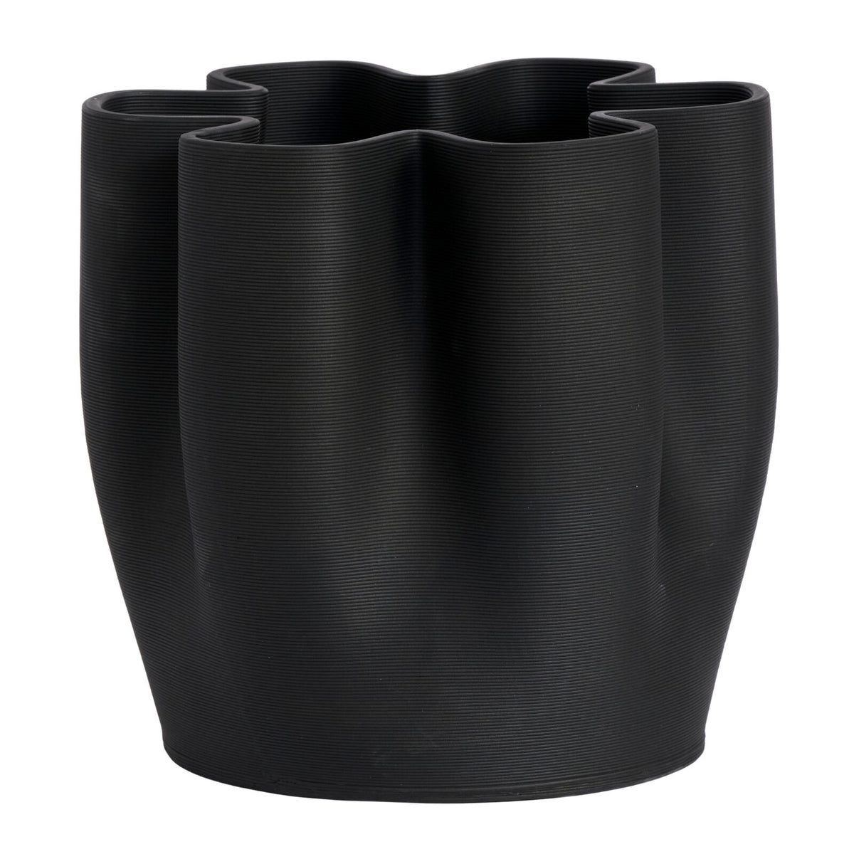 Skye Black Vase 27cm — Flora Designs Australia