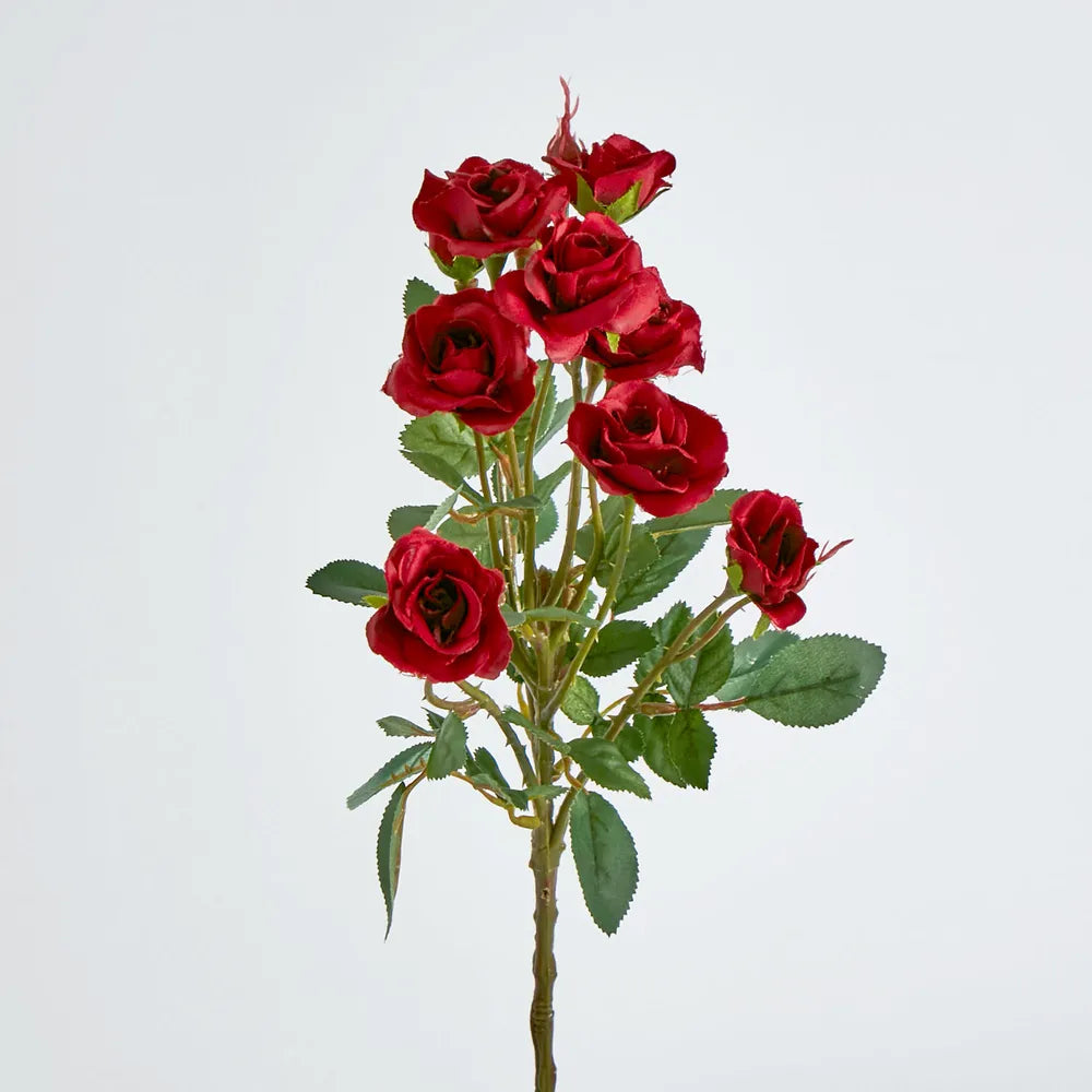 Artificial Red Rose Spray 56cm – Pack of 24 — Flora Designs Australia