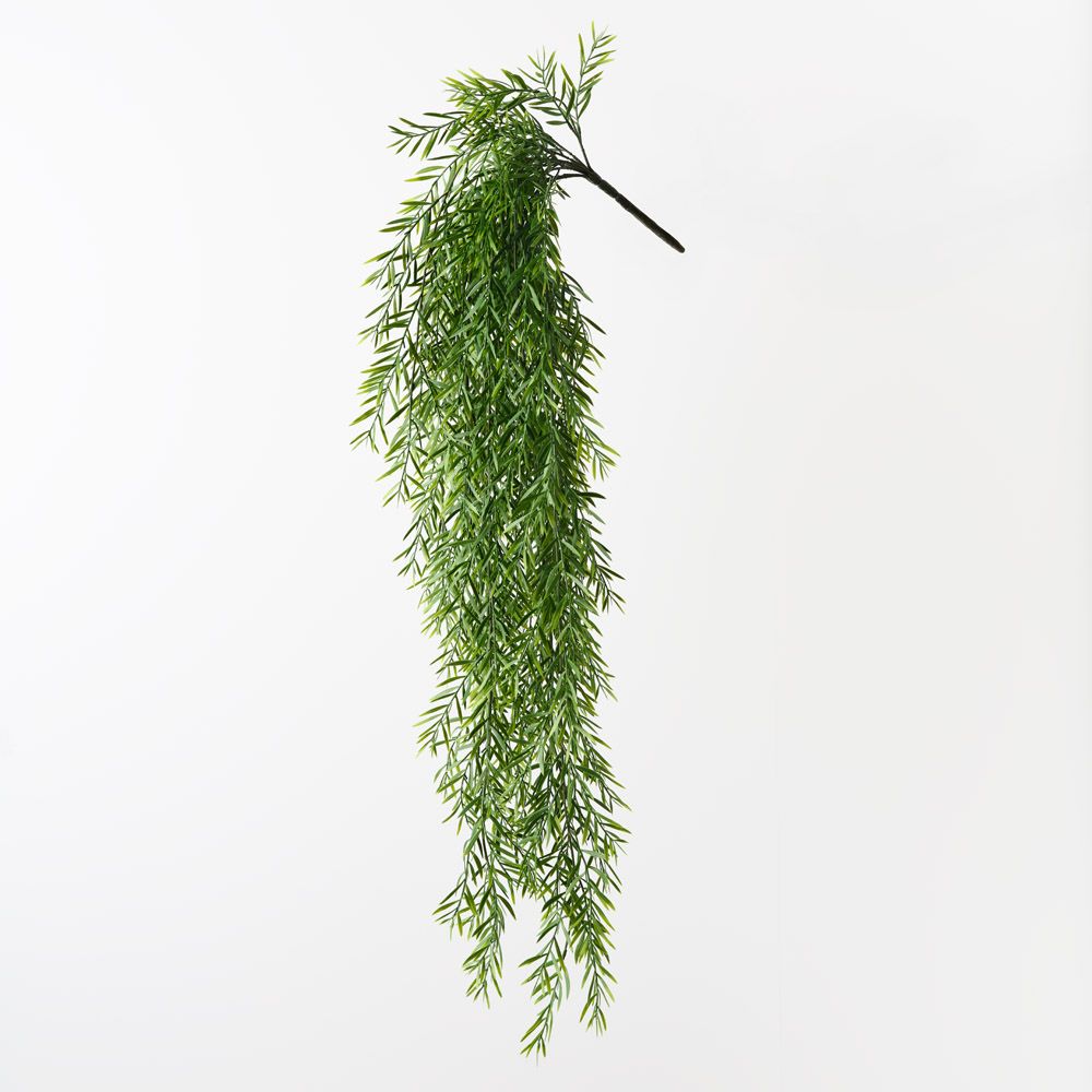 Artificial Acacia Leaf Hanging Bush Light Green 105cm — Flora Designs ...