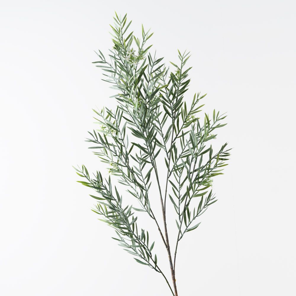 Artificial Star Cluster Acacia Spray Green White 93cm — Flora Designs ...