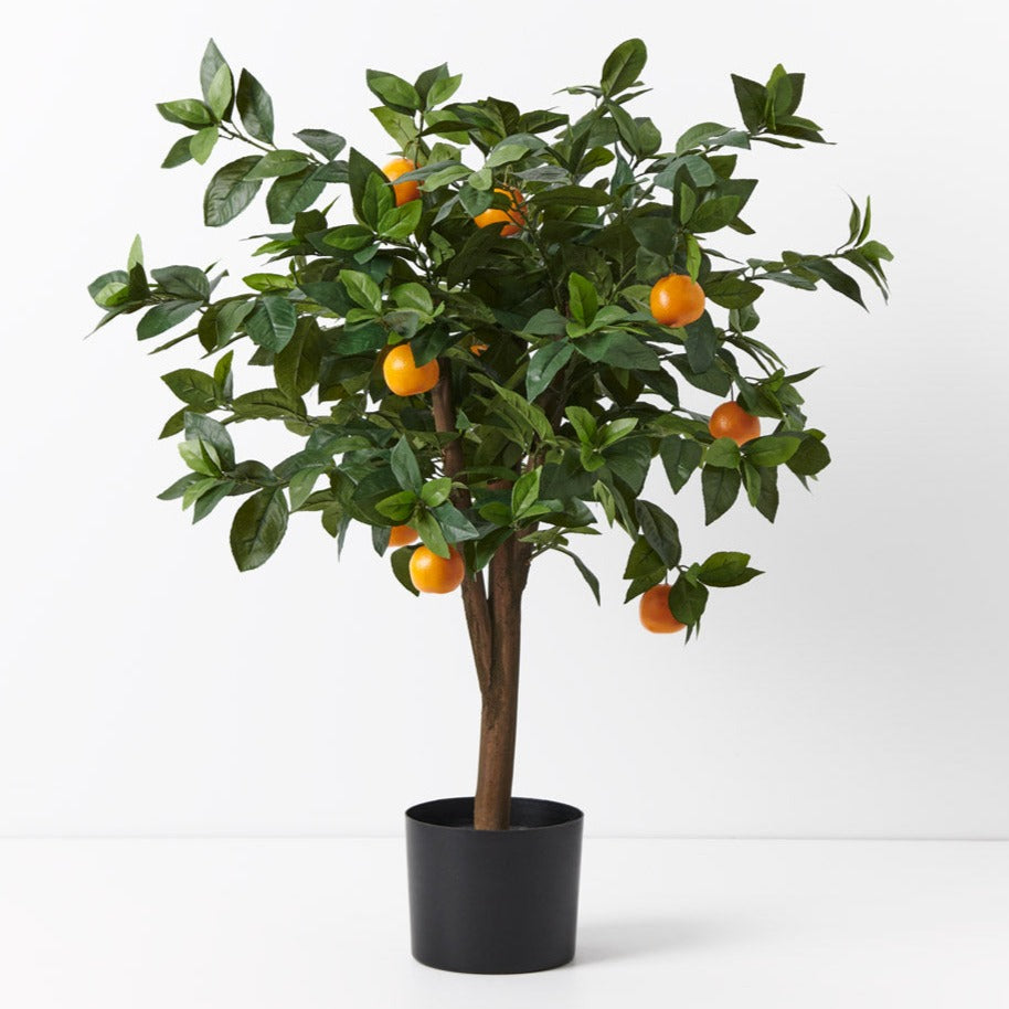 Artificial Orange Tree 90cm Set of 2 — Flora Designs Australia